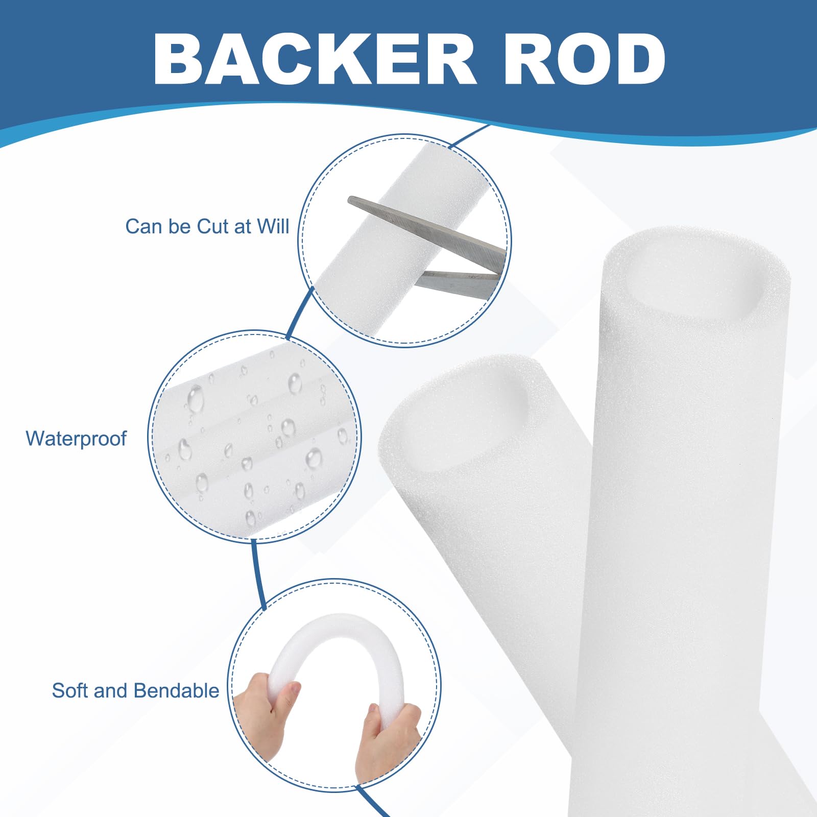 Snapklik.com : PATIKIL Pipe Insulation Foam Tube, Heat Preservation ...
