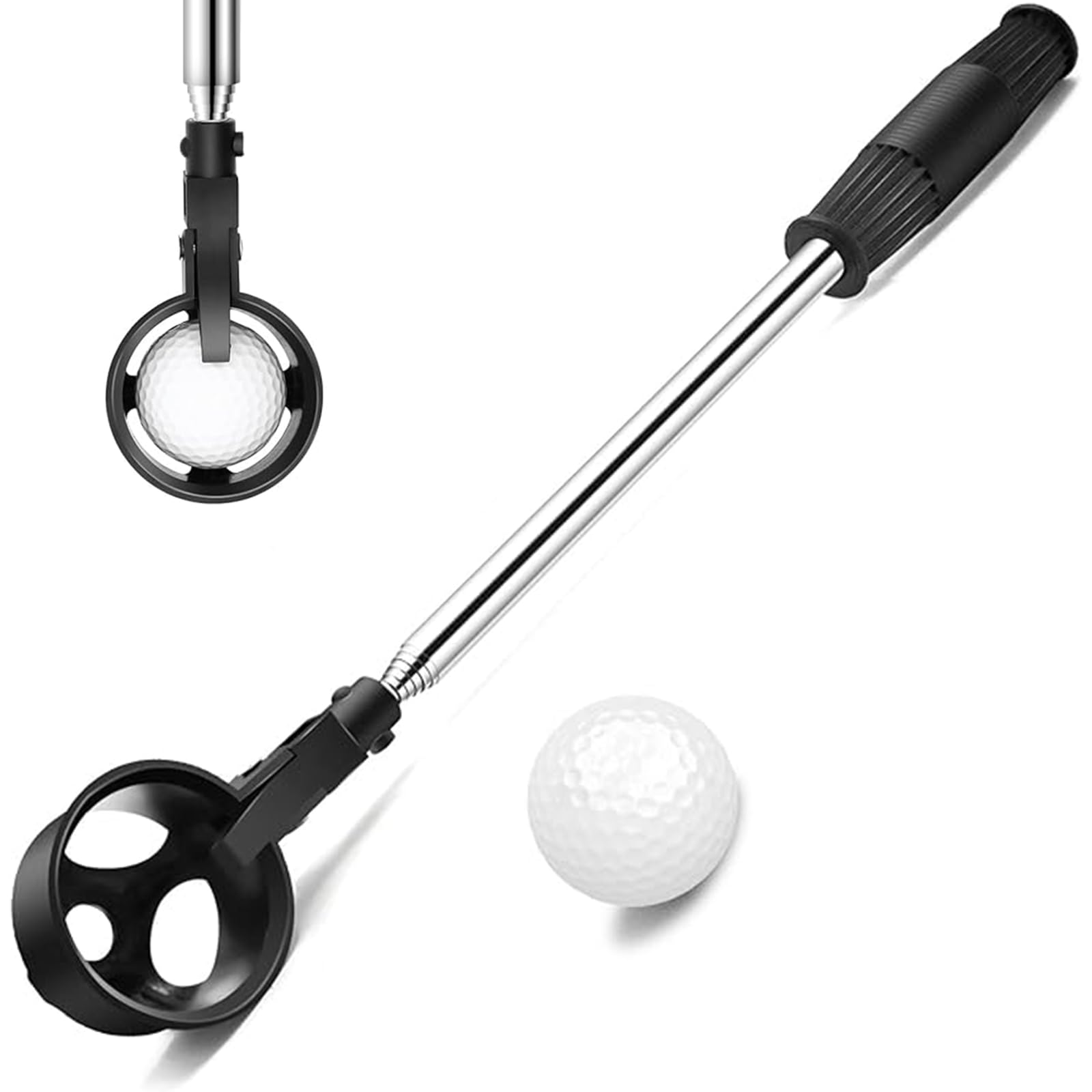 Amazon.com : Symypy Golf Ball Retriever, 6FT Golf Ball Retriever ...