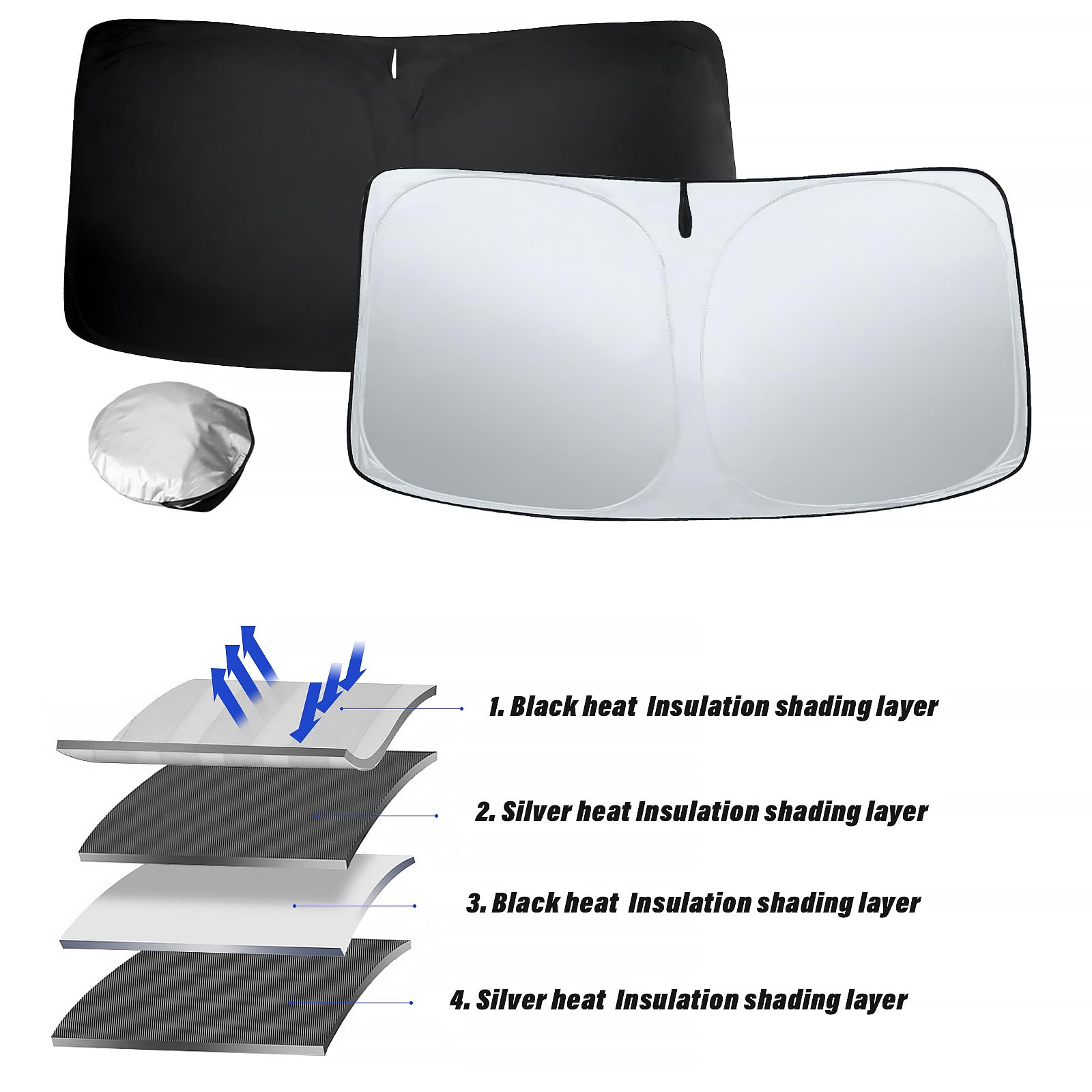 Snapklik.com : Windshield Sunshade For Lexus NX 2022-2024 2025 NX250 ...