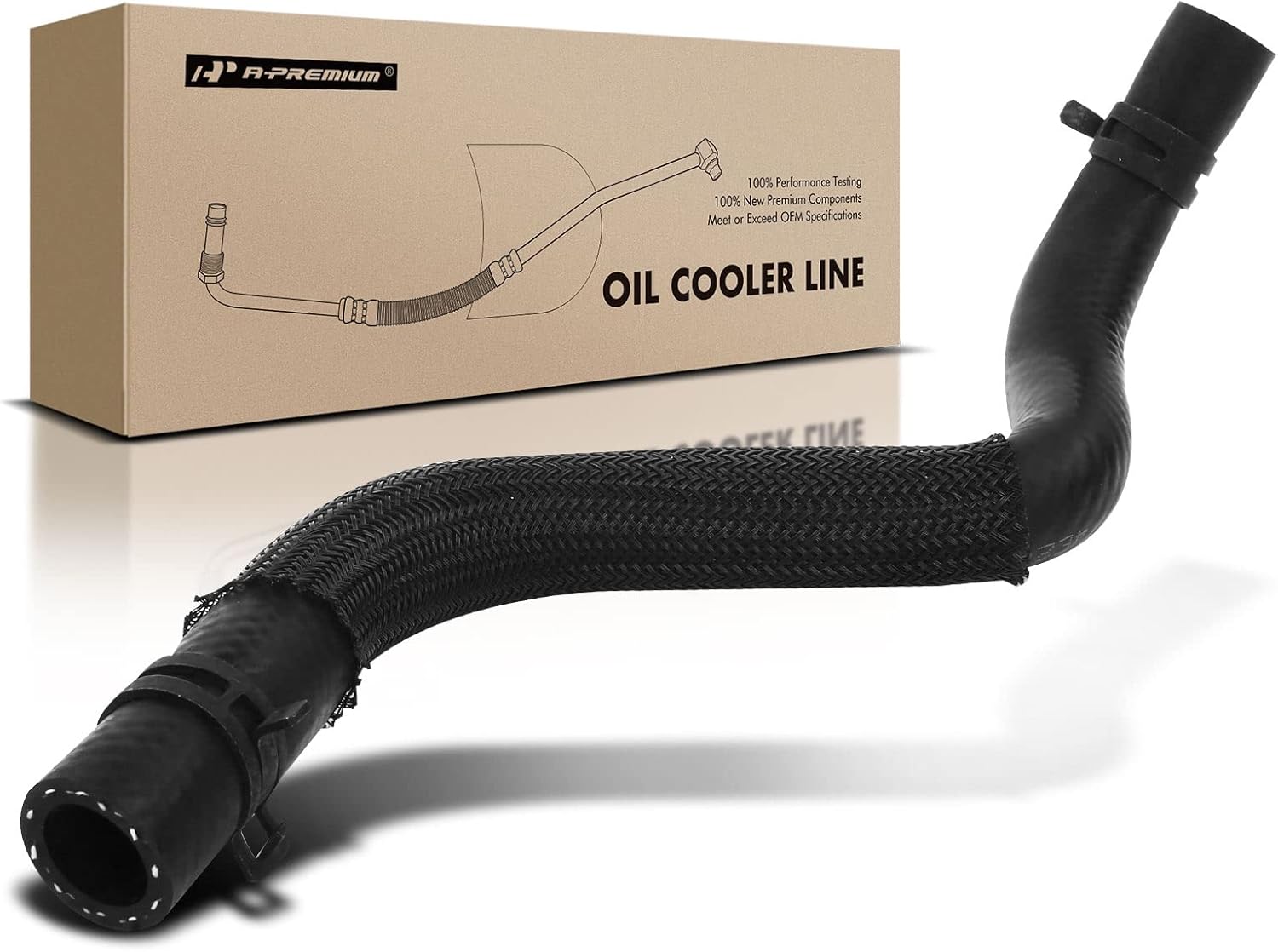 Amazon.com: A-Premium Engine Oil Cooler Line Hose Assembly Compatible ...