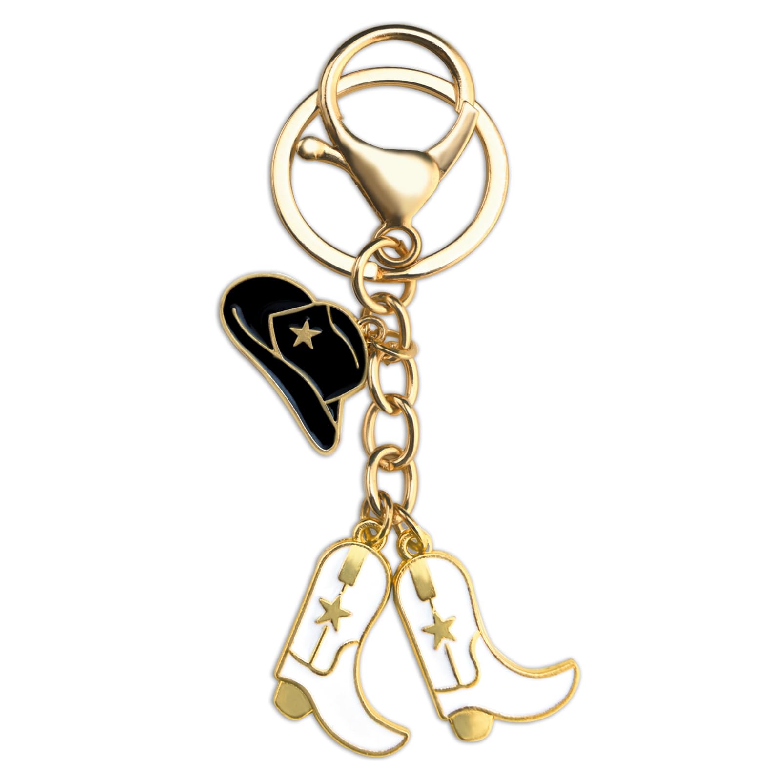 Amazon.com: WXCATIM Western Keychain Cowboy Key Chain For Men Women ...