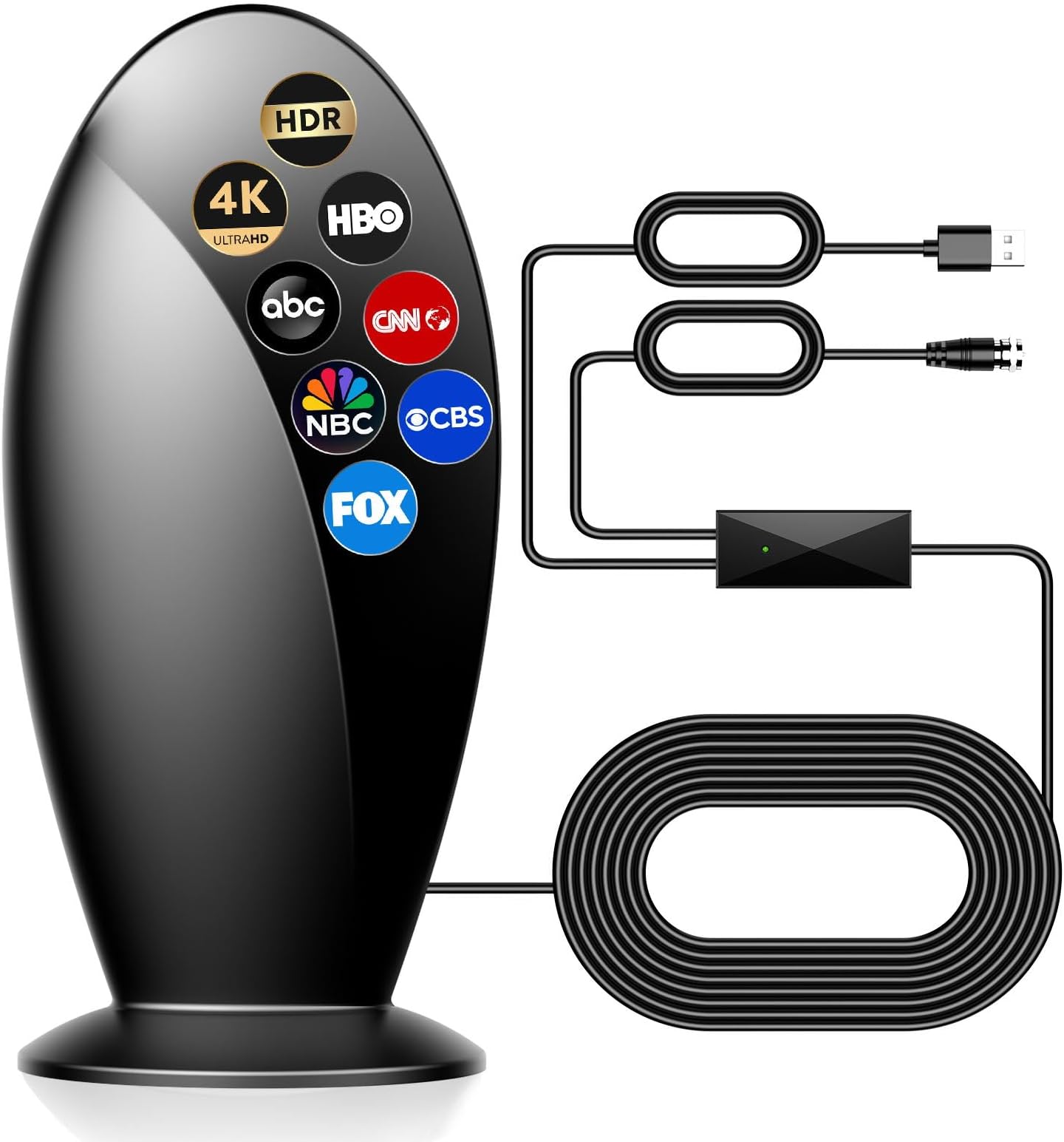Amazon.com: STAYGOLD 2024 Signal Enhance TV Antenna with 600+ Miles ...