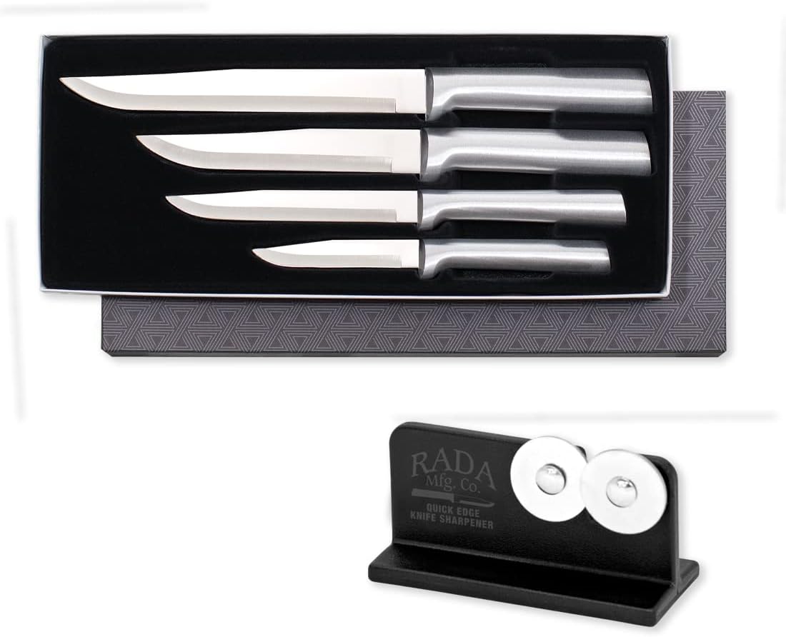 Amazon.com: Rada Cutlery S01 Paring Knives Galore Gift Set Plus Quick ...