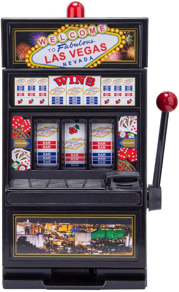 Amazon.com: Mini Slot Machine, Nostalgia Retro Arcade Slot Machine Coin ...
