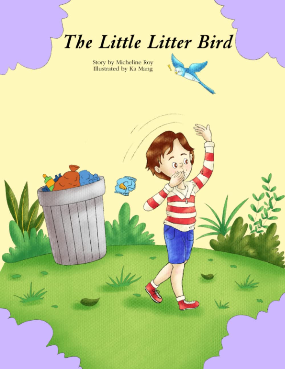 Amazon.com: The Little Litter Bird: A boy and a little bird build a ...