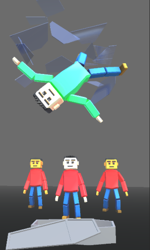 Blocky People Glass Bridge Challenge 3D Games -Jump and Fall Challenge ...