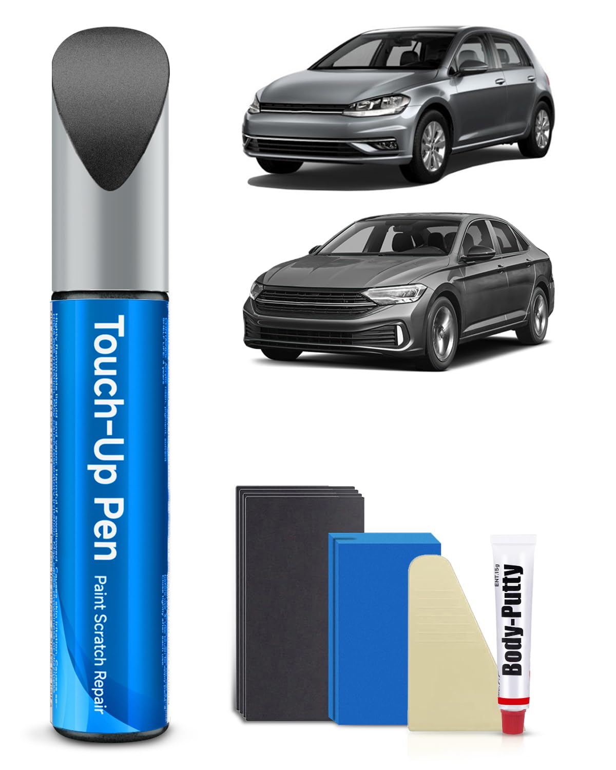 Auto Scratch Repair ScratchesHappen Exact-Match Spray Paint - Platinum ...