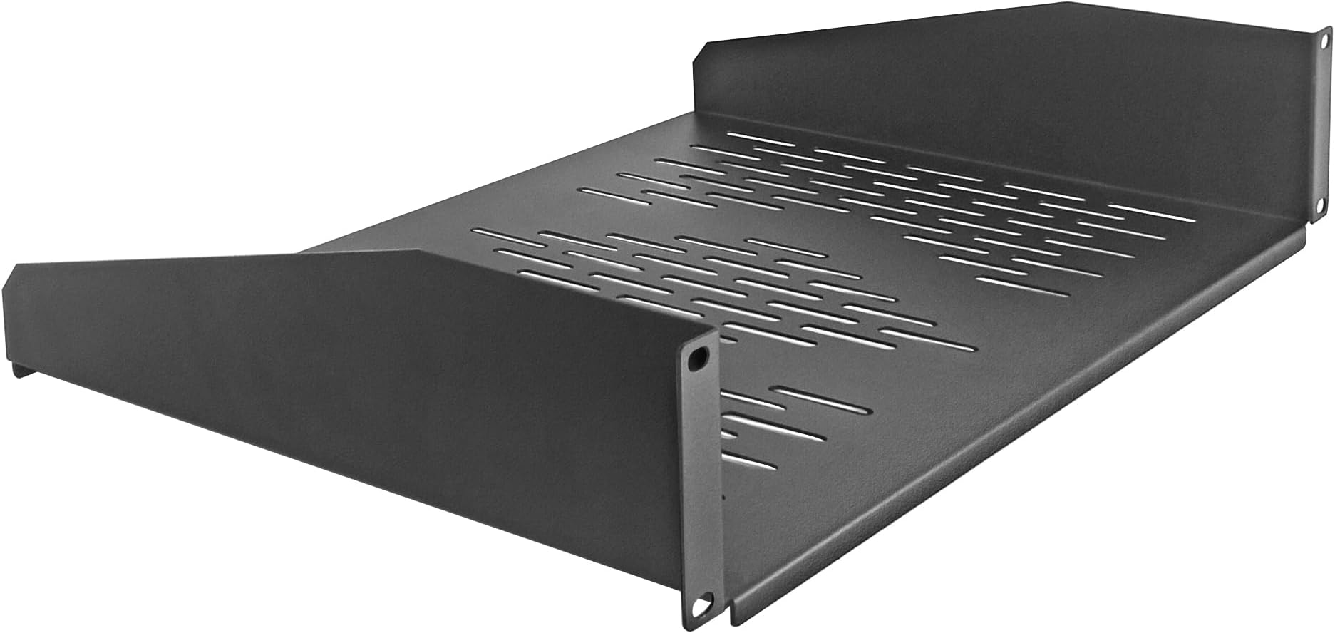 Amazon.com: MT-VIKI 2U Server Rack Shelf 16‘’- Universal Vented Rack ...