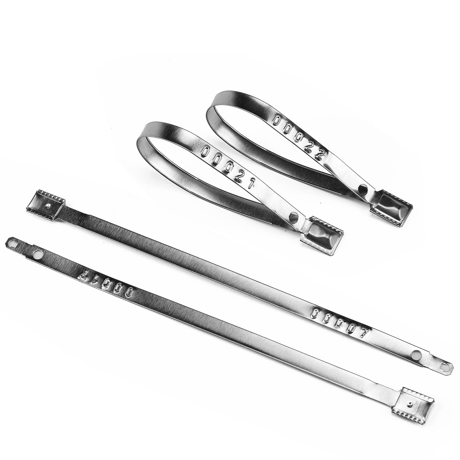 Amazon.com: LeadSeals 100 PCS Metal Truck Seals Security Seals Heavy ...