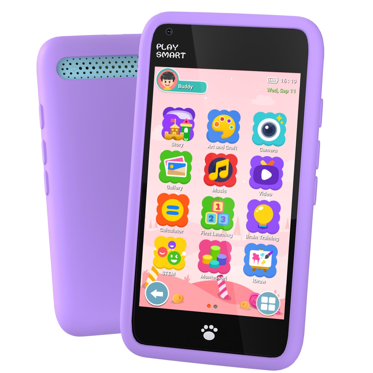 Amazon.com: MOMILLA Toys Kids Smart Phone, Birthday Gifts for Girls ...