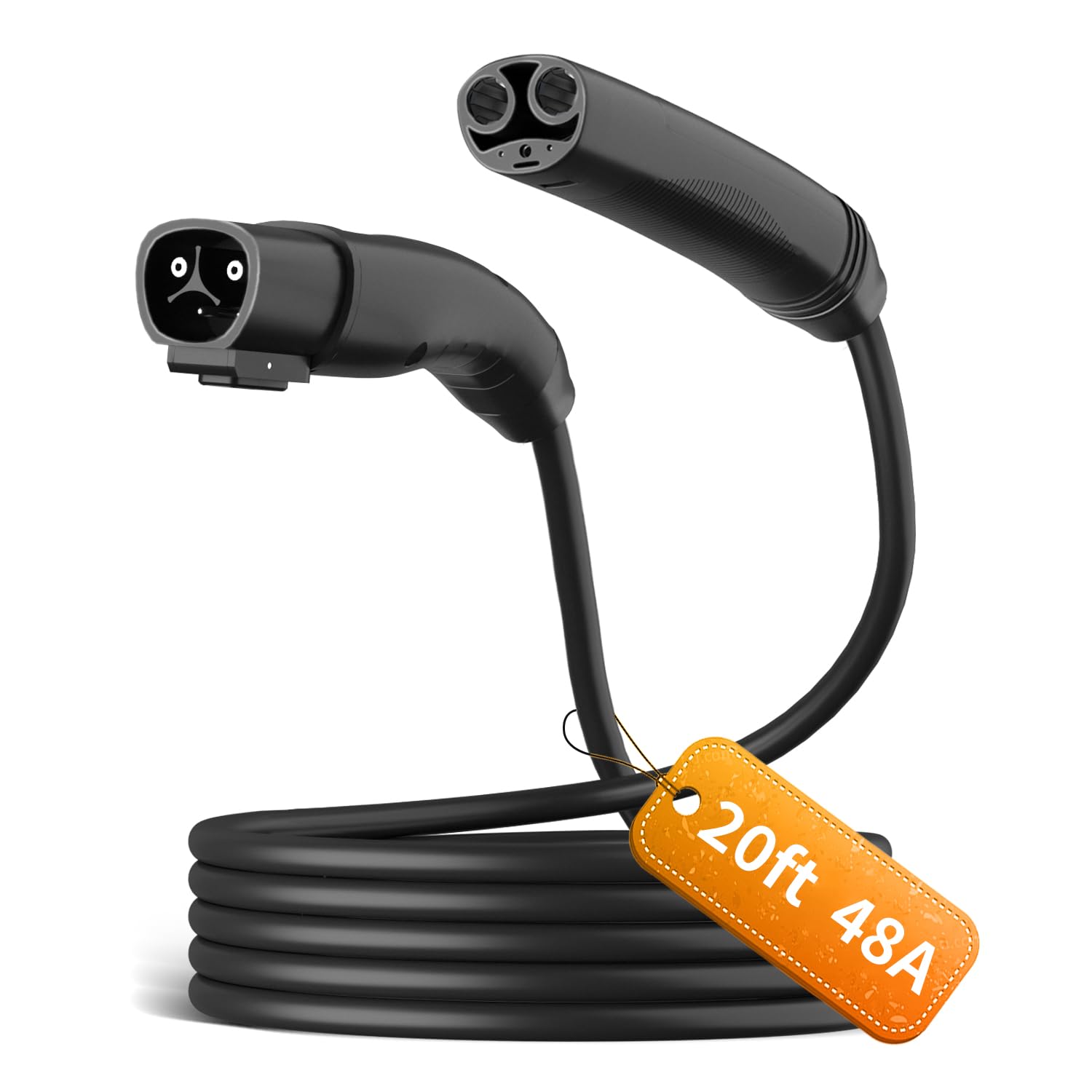 Amazon.com: HZSprance Tesla Charger Extension Cable 20ft 48Amp 240V ...