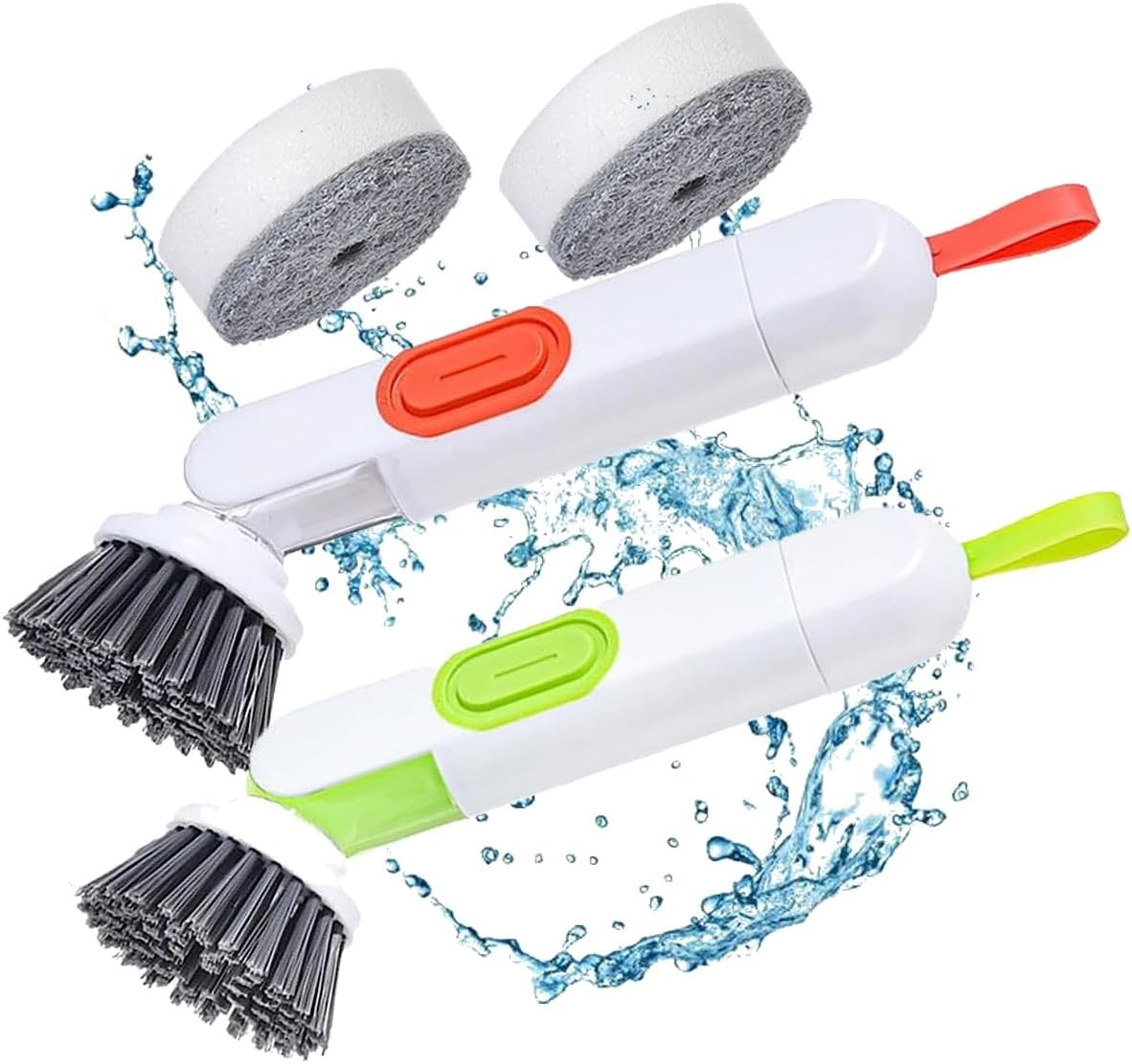 Amazon.com: Multi-Functional Long-Handle Liquid-Filled Cleaning Brush ...