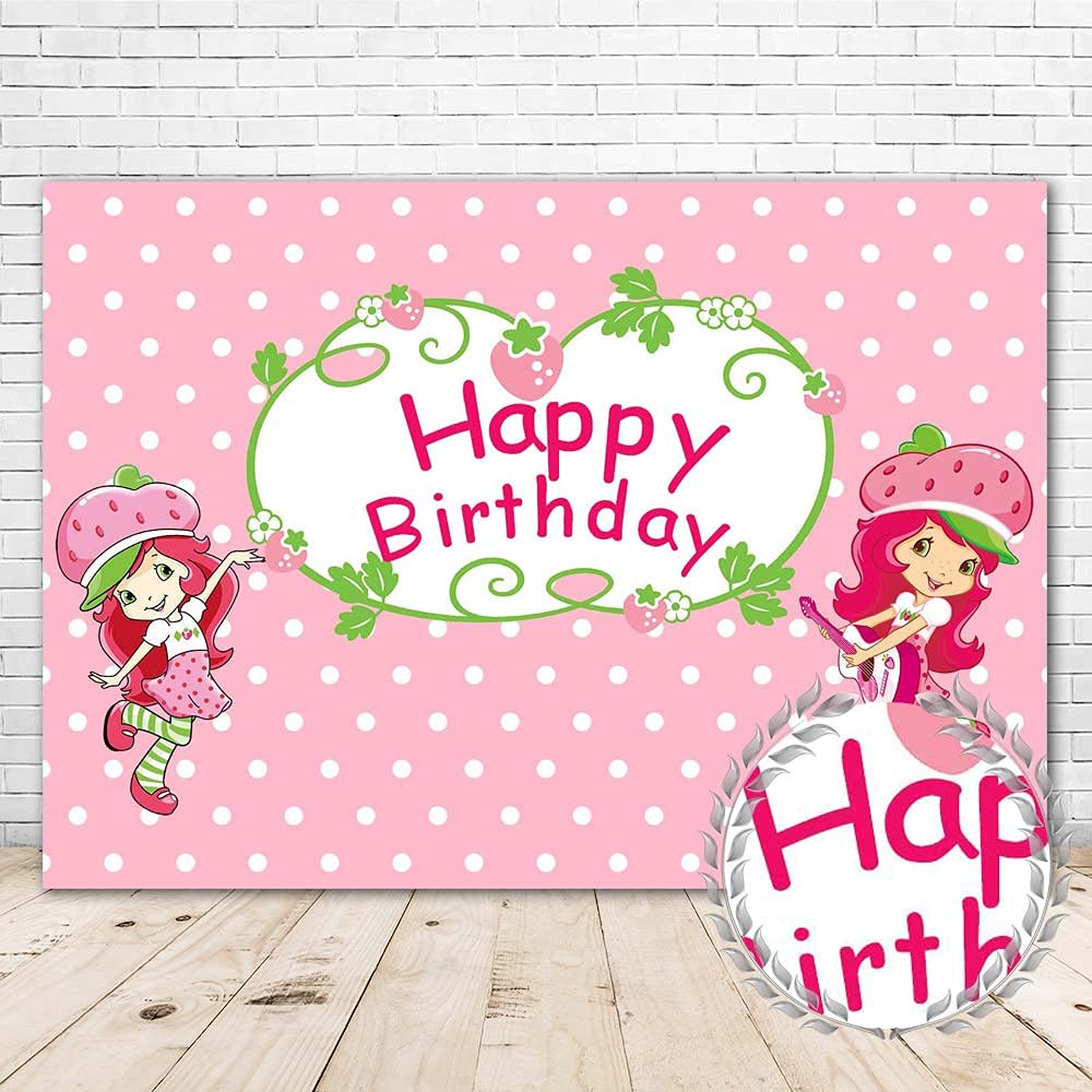 Strawberry Shortcake Backdrop