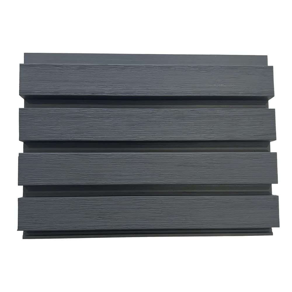 Tuda Grass Direct Composite Slatted Square Cladding Board - GREY - 3 ...