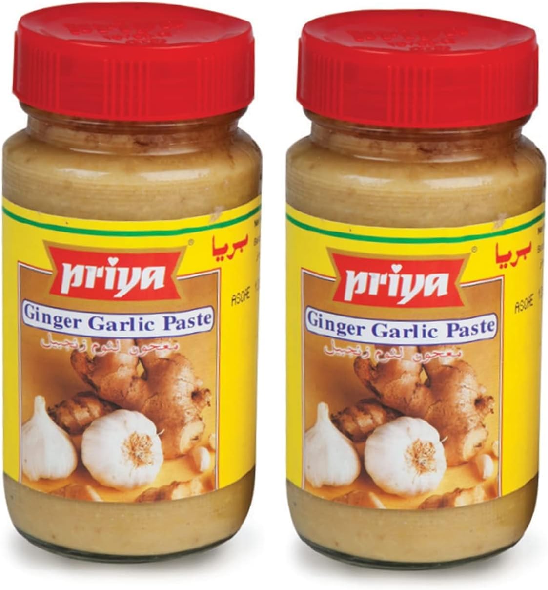 Priya Ginger Garlic Paste 300g - Deal Pack (2 Pack) : Amazon.ae: Grocery