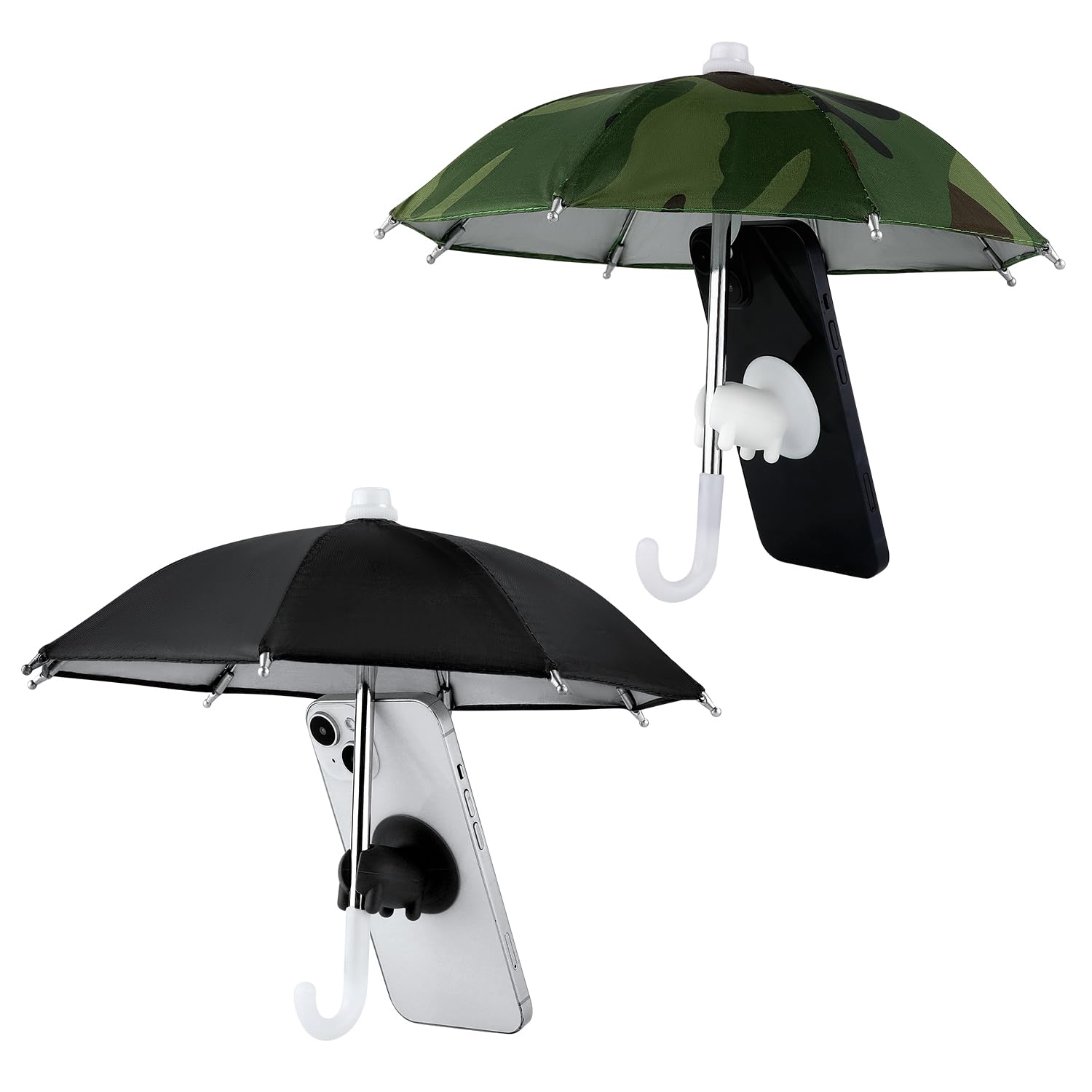 NQEUEPN 2pcs Cell Phone Umbrella, Glare Blocking Phone Shade ...