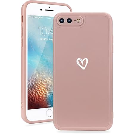 Jenuos iPhone 7 Plus case, iPhone 8 Plus case, Clear Soft TPU ...