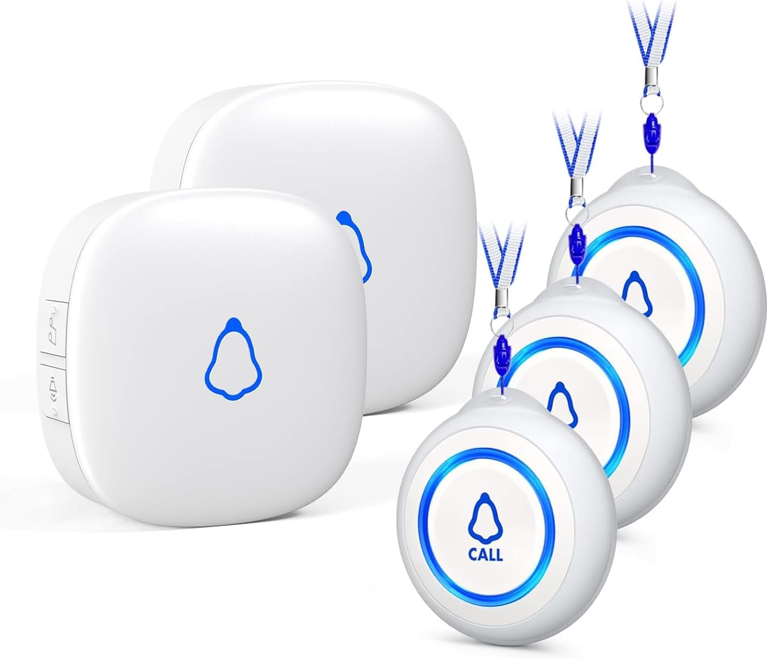 Amazon.com: Caregiver Pager, Wireless Call Button for Seniors/Elderly ...