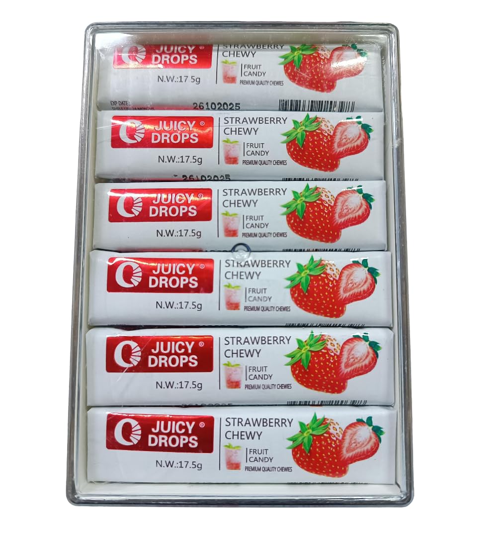 Bonfire Juicy Drops Fruit Flavors delicious Candy Chewies 525gm ...