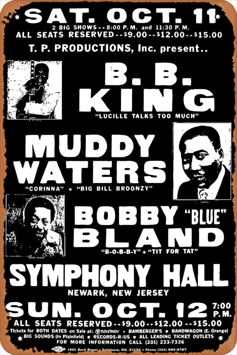 Amazon.com: The Blues Brothers Poster Metal Tin Sign Vintage Style Wall ...