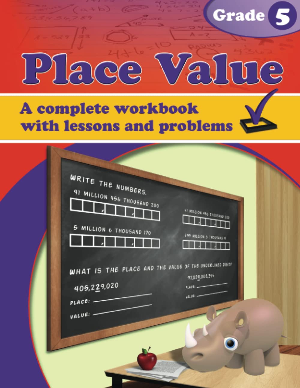 Place Value, Grade 5 Workbook: Miller, Maria: 9781523304950: Amazon.com ...