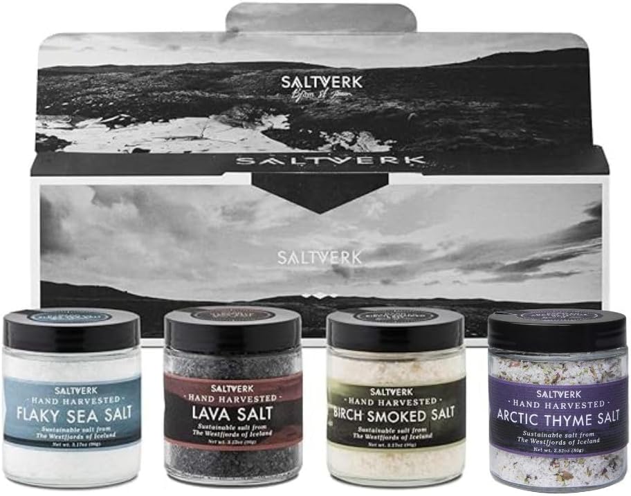 Amazon.com : Gourmet Salt Gift Set - 10 Delicious, Natural Finishing ...