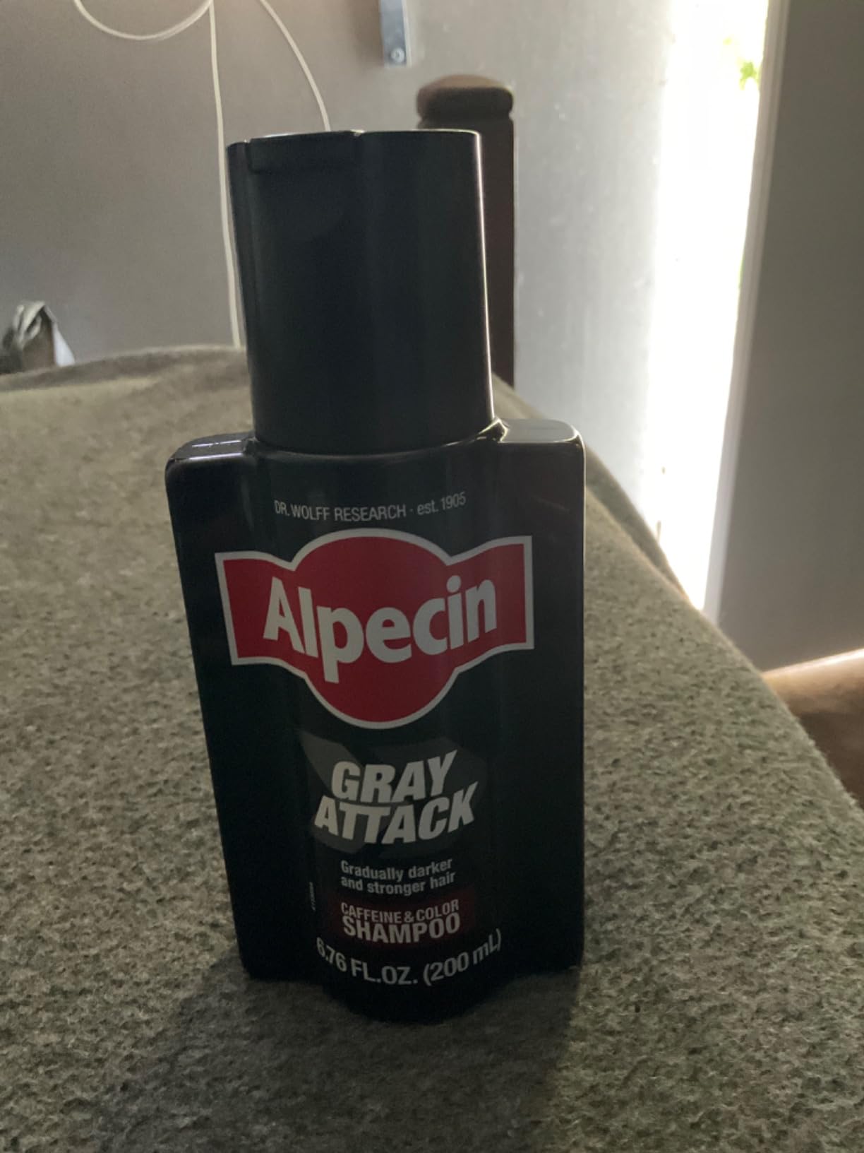 Amazon.com : Alpecin Gray Attack Caffeine & Color Shampoo, 6.76 Fl Oz ...