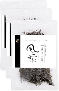 Amazon | オーガライフ ガゴメ昆布 天然 細切り 刻み 120g 40gx3袋 乾燥 北海道道南黒口浜産 フコイダン 昆布 | OrgaLife(オーガライフ) | 海藻類 通販