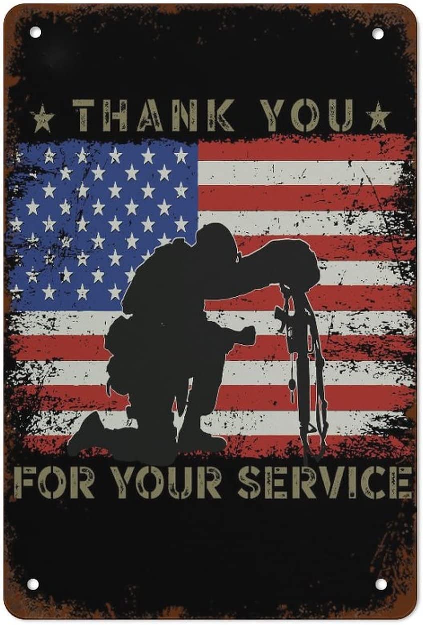 Amazon.com: MATou Memorial Day Decor Thank You for Your Service ...