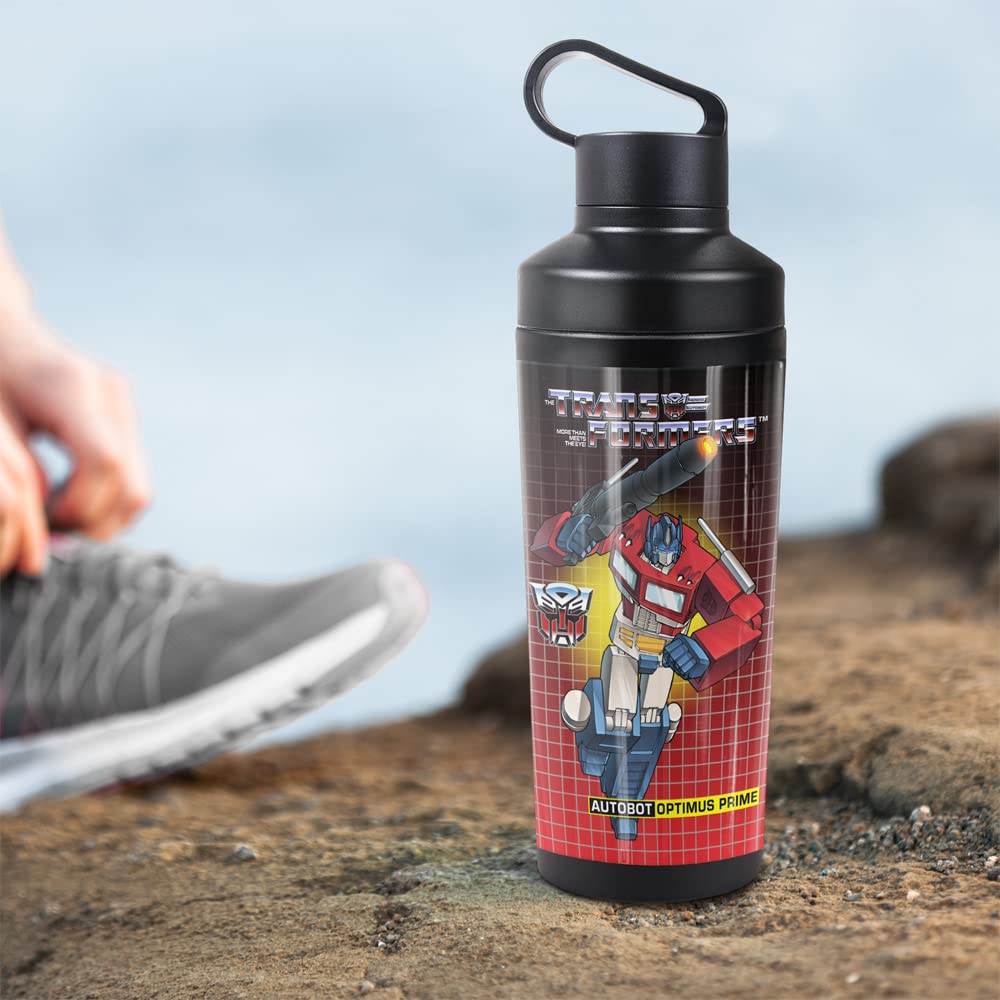 Snapklik.com : Transformers OFFICIAL Optimus 18 Oz Insulated Water ...