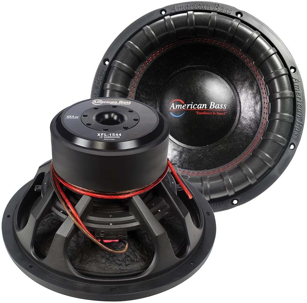 Amazon.com: American Bass XFL-1544 15" Inch Subwoofer, 1500 Watts RMS ...
