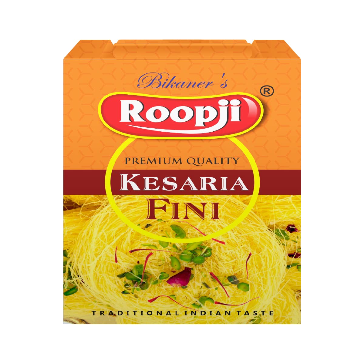 Buy Bikaner's Roopji | Kesaria Fini | Delicious Vermicelli Sweet in ...