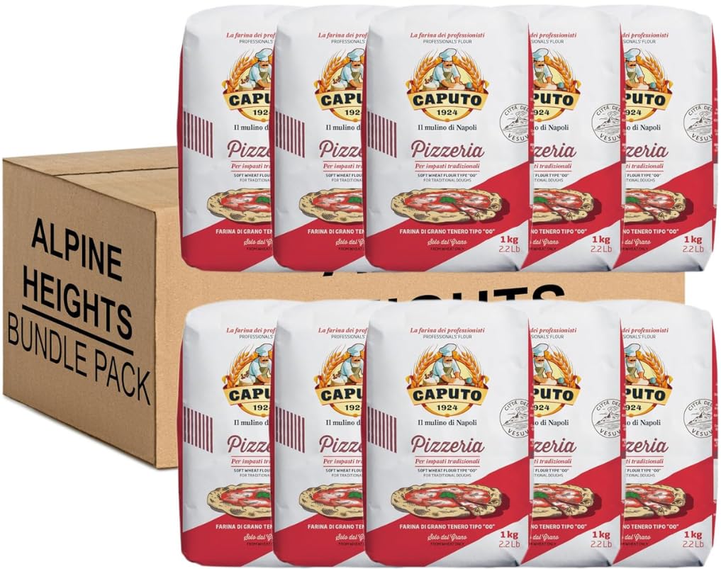 Buy ALPINE HEIGHTSBundle Pack - Caputo Pizzeria Flour Premium Italian ...