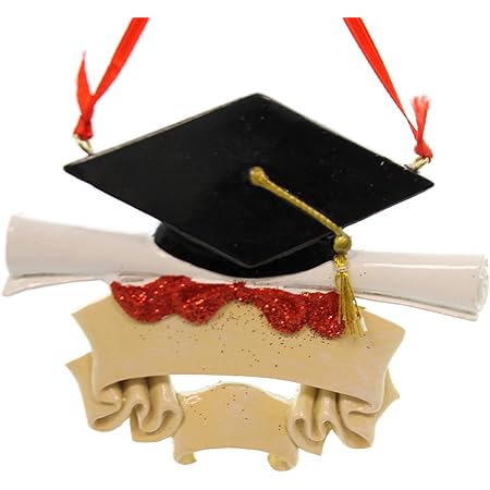 Amazon.com: UniqXmas Personalized Graduation Christmas Ornament - Free ...