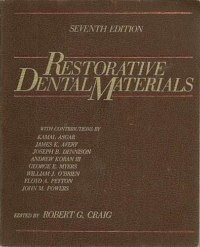 Restorative Dental Materials: 9780801611292: Books - Amazon.ca