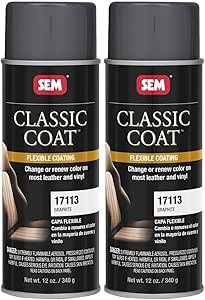 Amazon.com: SEM Classic Coat Graphite 12 oz (2/Pack) : Automotive