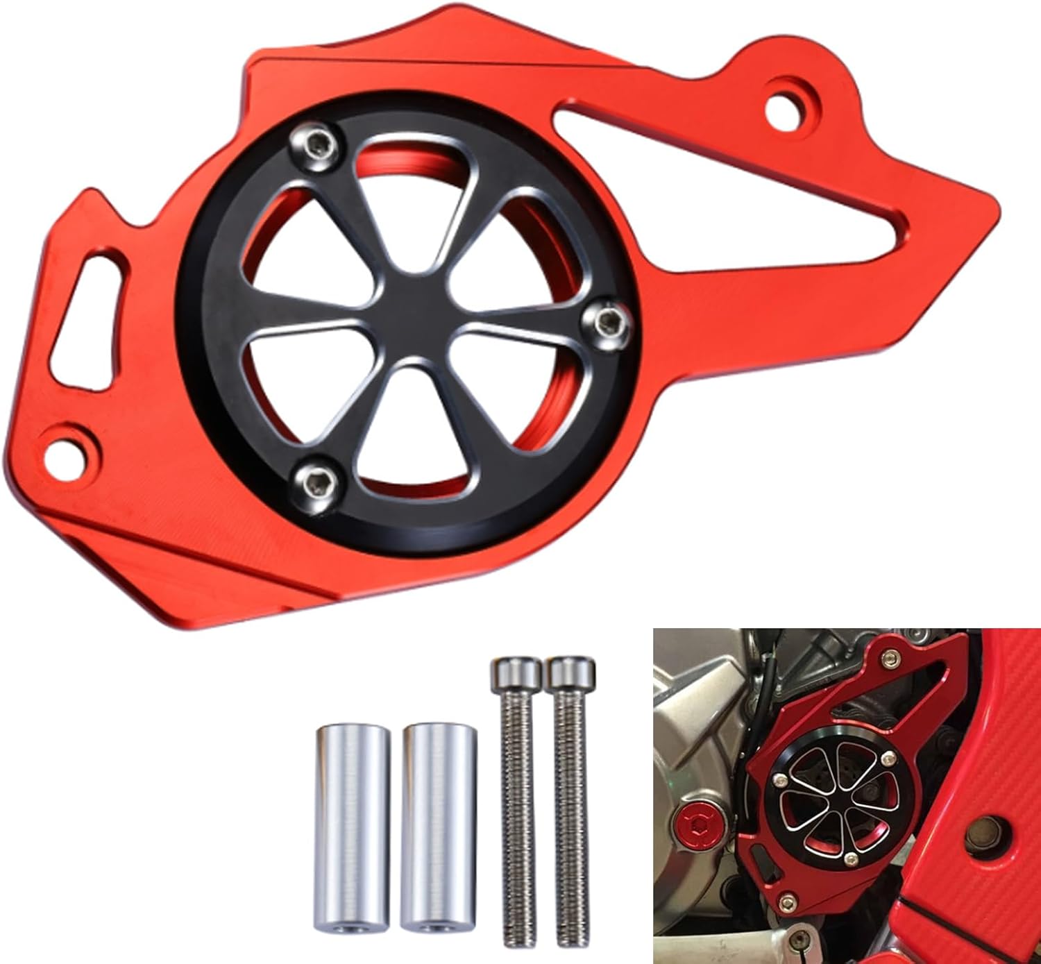 Amazon.com: Front Sprocket Guard Chain Engine Cover for CRF250L/M ...