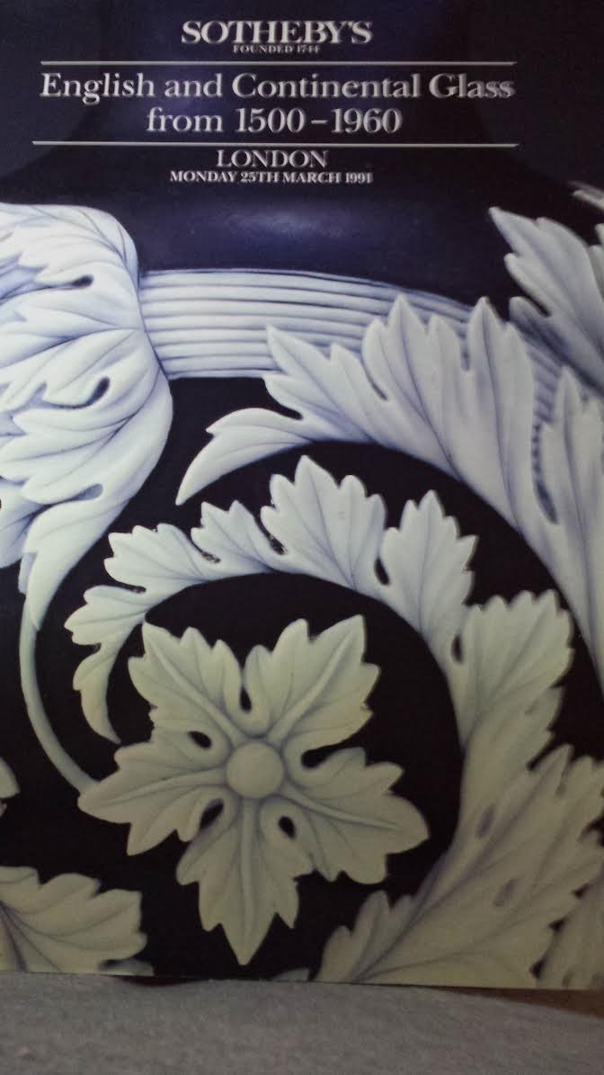 Sotheby's English and Continental Glass From 1500-1960: Simon Cottle ...