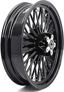 Amazon.com: TOFR 16x3.5 Rear Wheel Rim Cast 36 Big Fat Spoke Gloss ...
