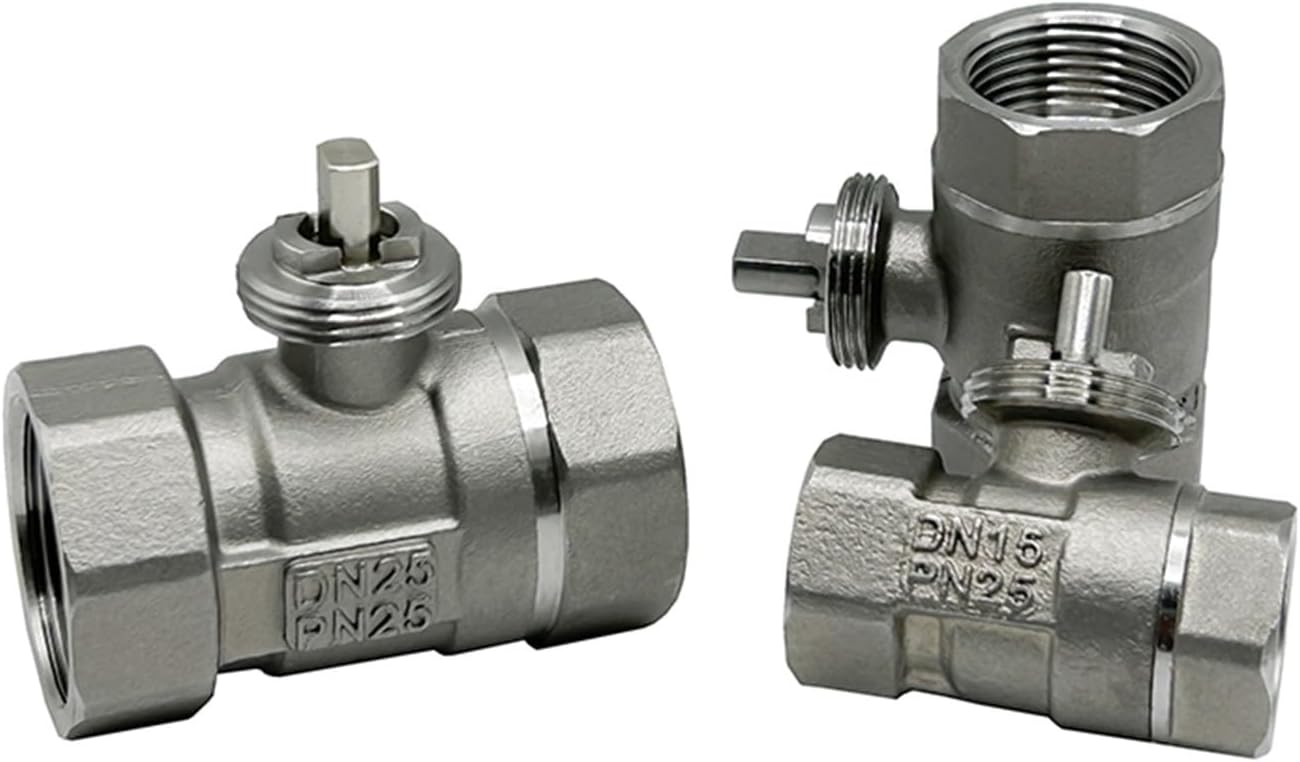 Amazon.com: IEEONCNON DN15 DN20 DN25 Motorized Stainless Steel Ball ...