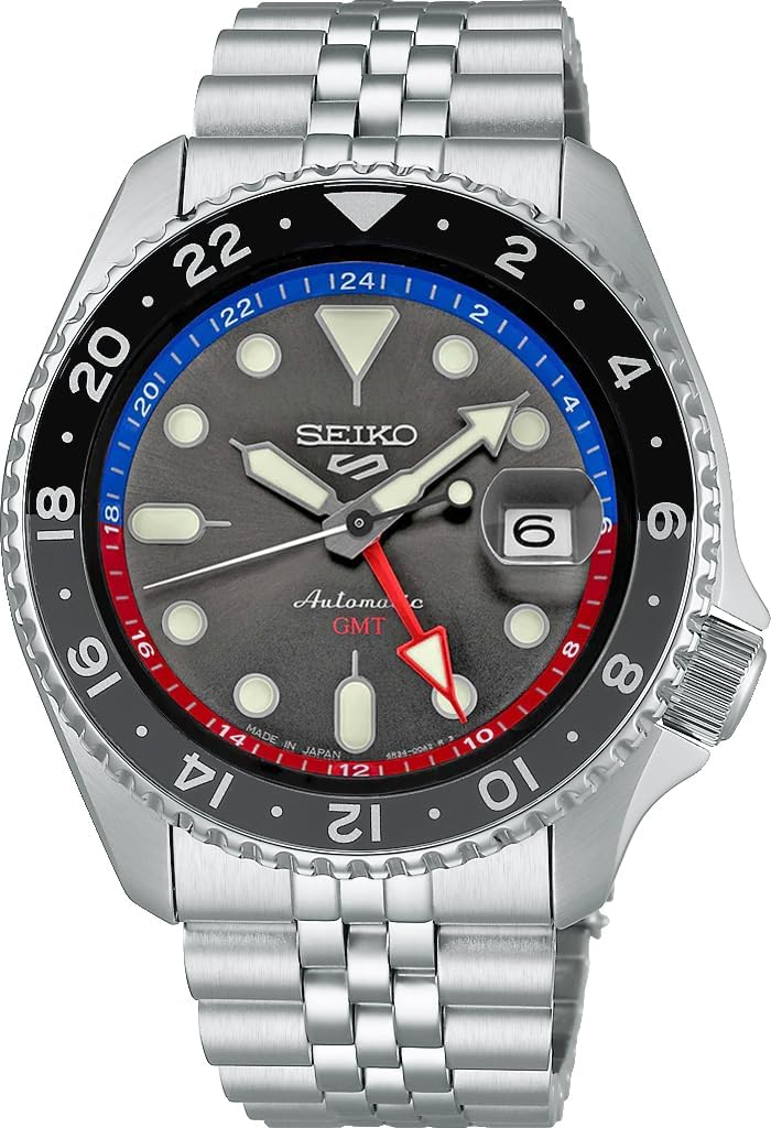 Amazon.co.jp: [セイコー] SEIKO 5 SPORTS SKX Sports Style GMTモデル 自動巻き メカニカル ...