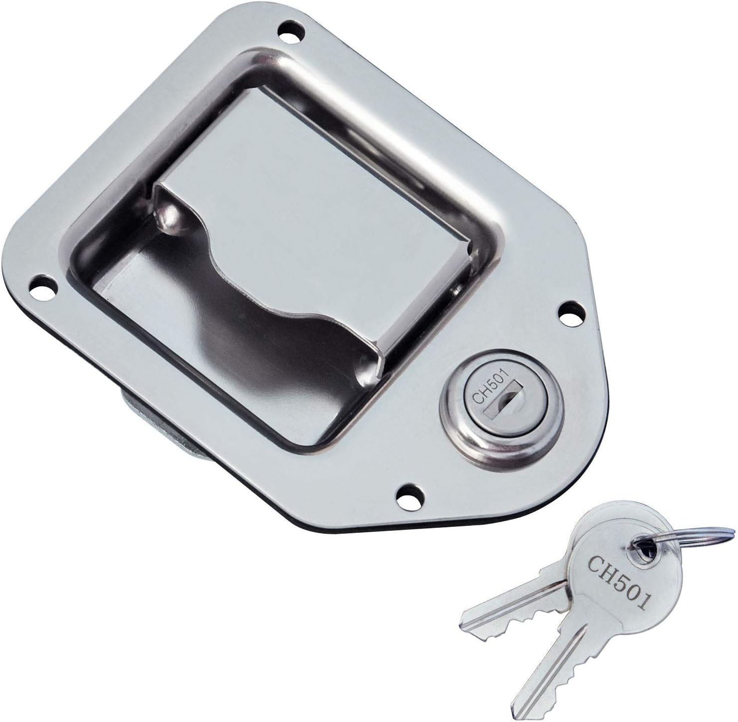 Amazon.com: Frigocon Truck Tool Box Latch Stainless Lock Replacement ...