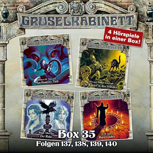 Gruselkabinett Box 35: Folgen 137, 138, 139, 140 (Audio Download ...