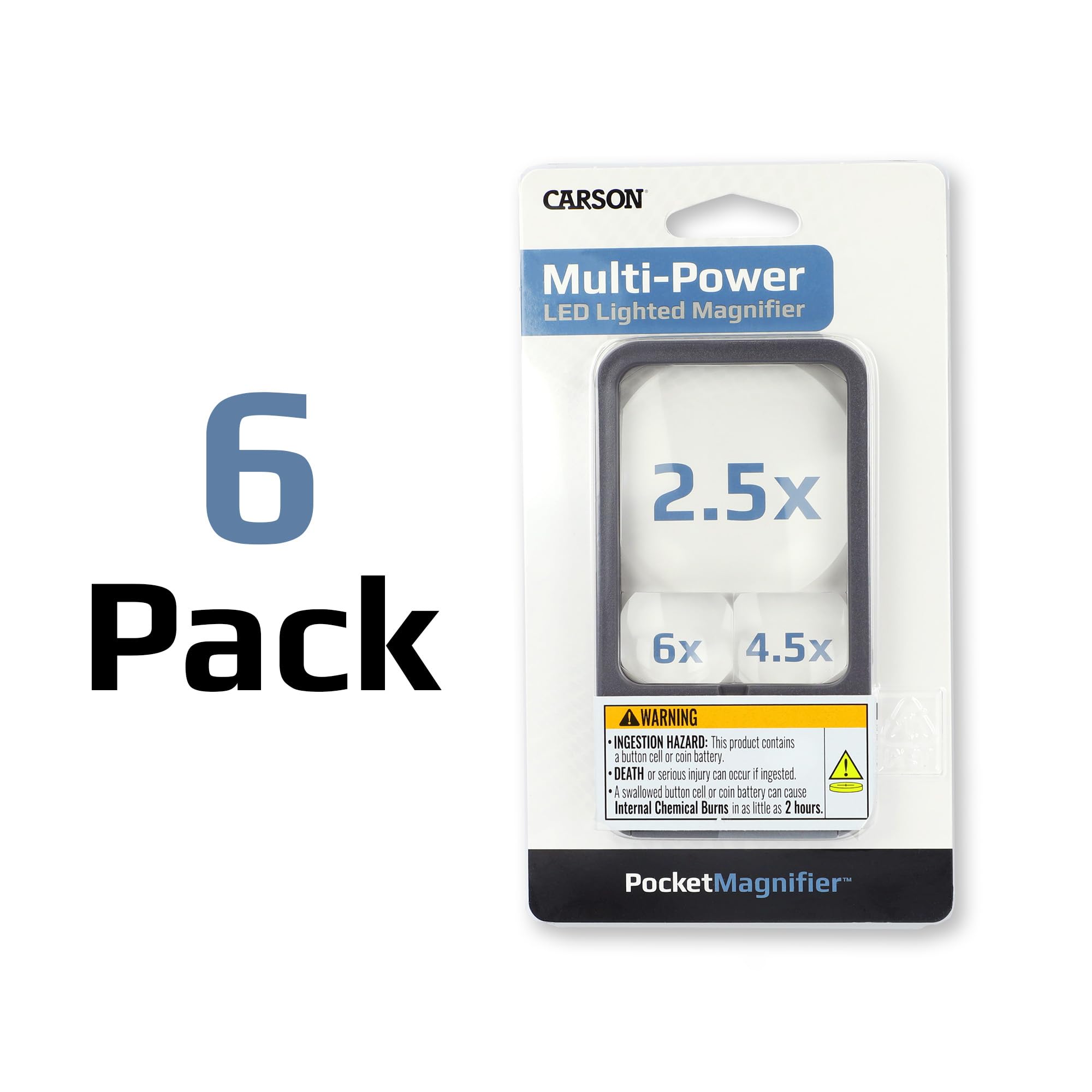 Snapklik.com : Carson Multi-Power LED Lighted Magnifiers For Reading ...