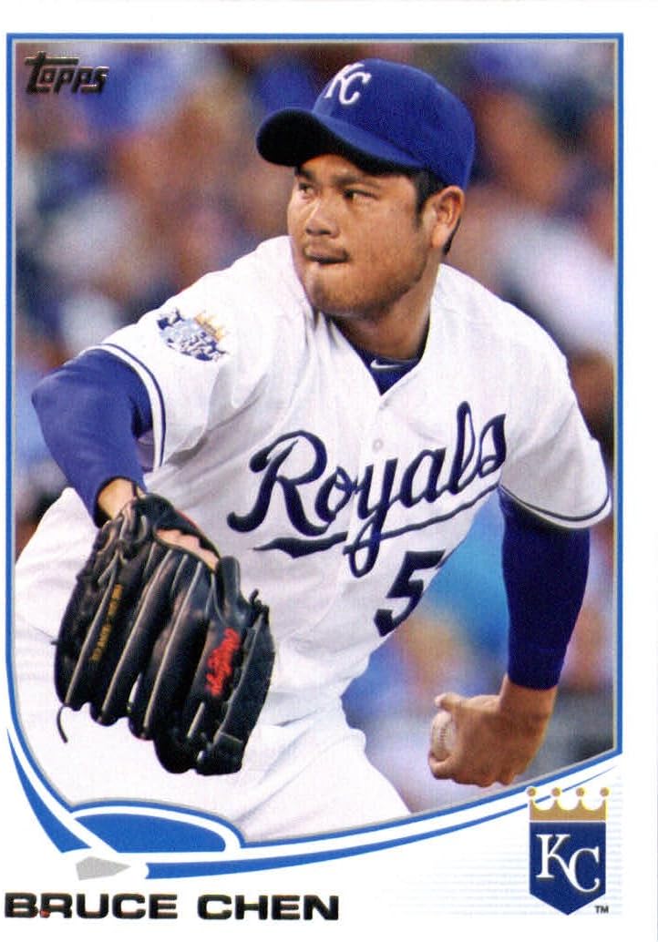 Amazon.com: 2013 Topps Team Edition Baseball Card #KCR-10 Bruce Chen ...