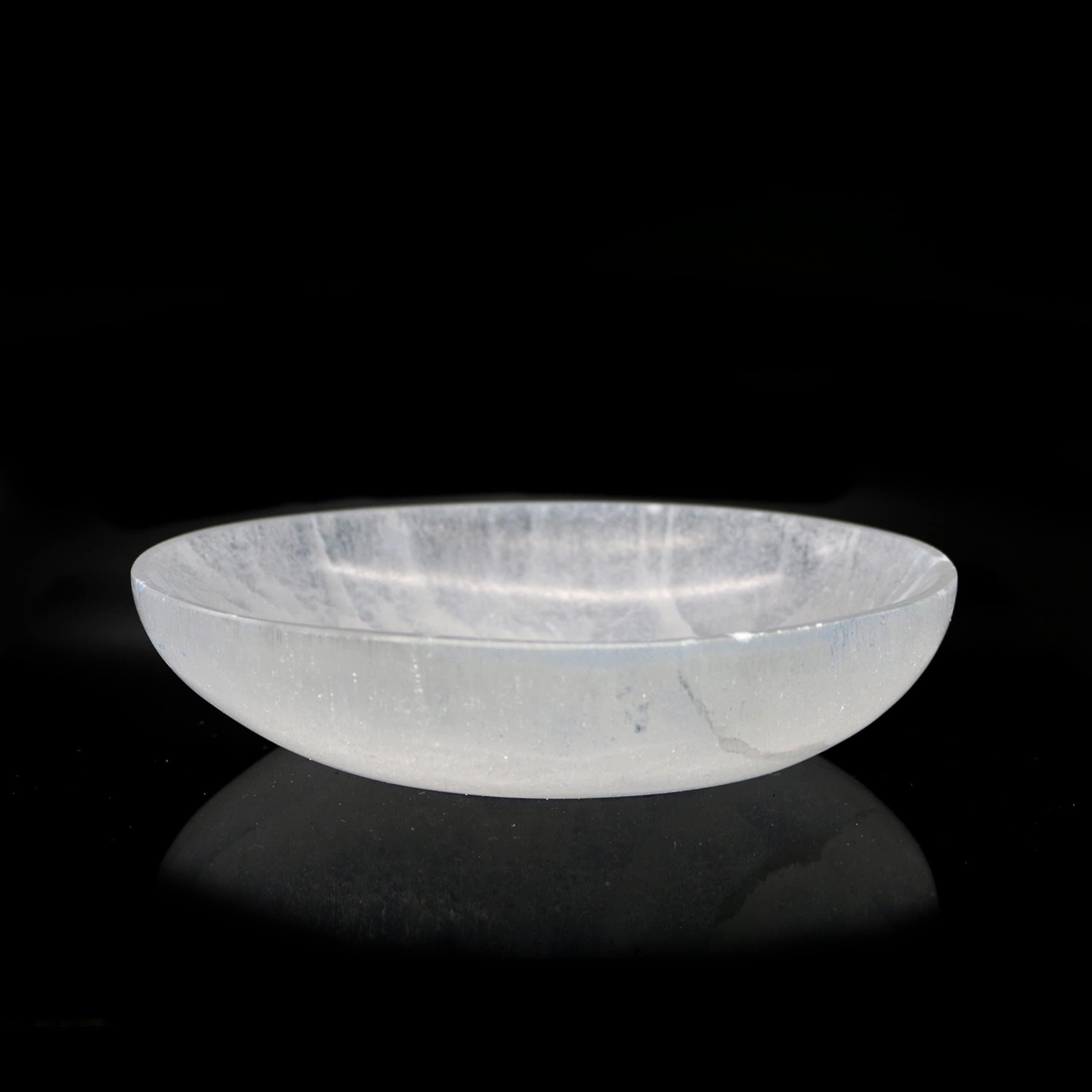 Amazon.com: GAF TREASURES Large Selenite Heart Bowl, 5" Selenite Heart ...