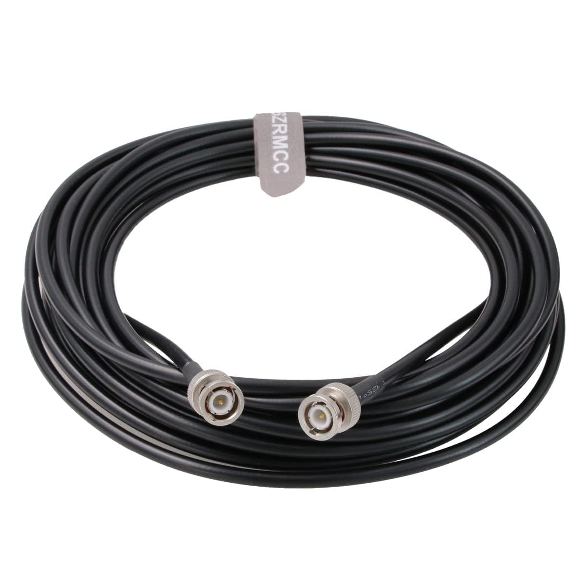 Amazon.com: SZRMCC BNC Male to BNC Straight Male Coaxial Cable RG223 ...