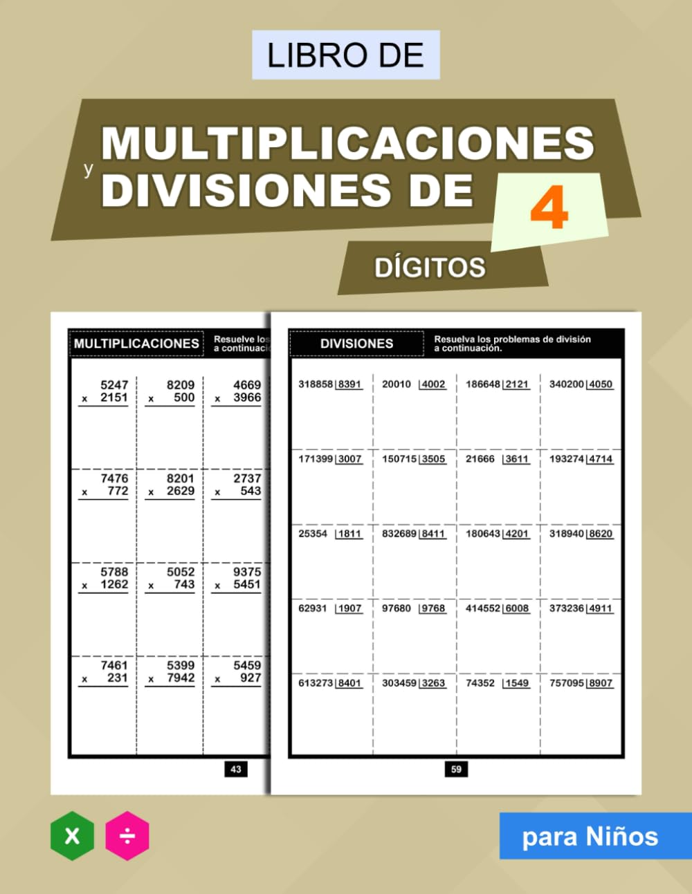 División Larga De Números De 4 Dígitos Cómo Dividir Al Estilo