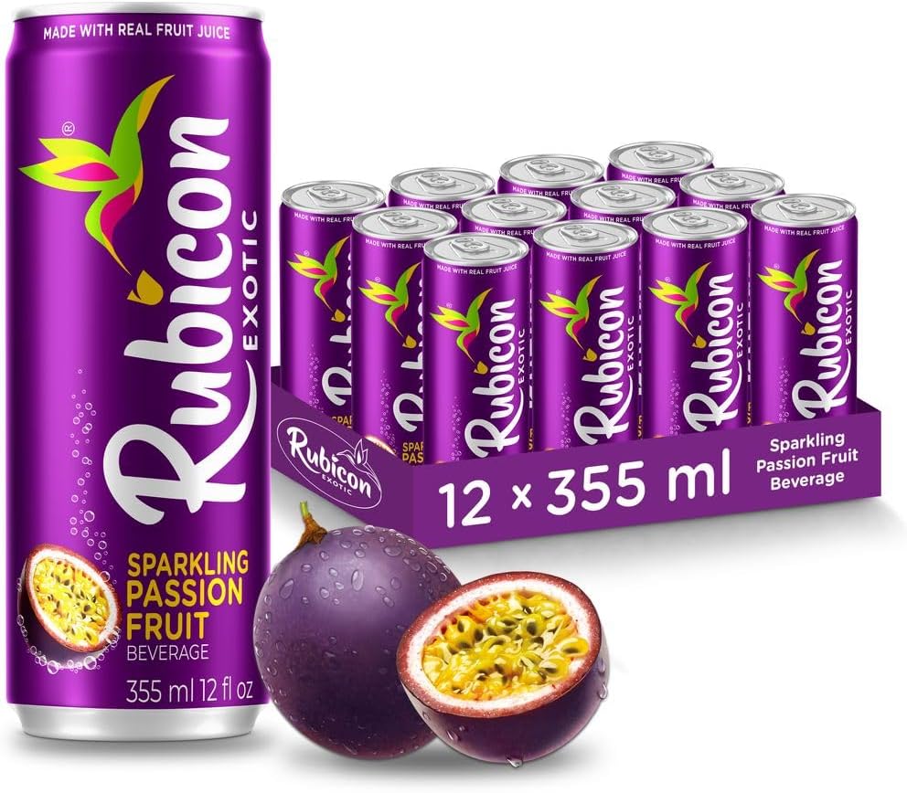 Rubicon Sparkling Passion Fruit Beverage - Refreshingly Bubbly