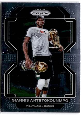 Amazon.com: 2021-22 Panini Prizm #1 Giannis Antetokounmpo Milwaukee ...